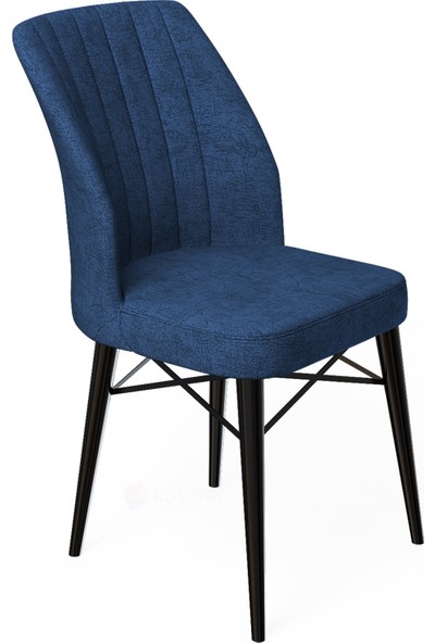 Rovena Liva Siyah Gürgen Ayaklı sandalye