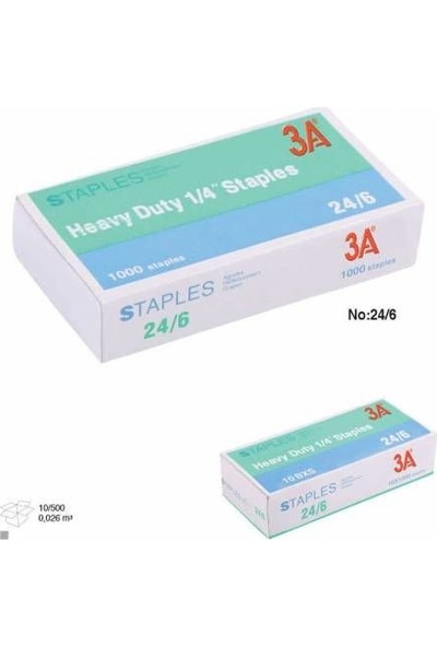 Ark Zımba Teli 24-6 Beyaz 10'lu