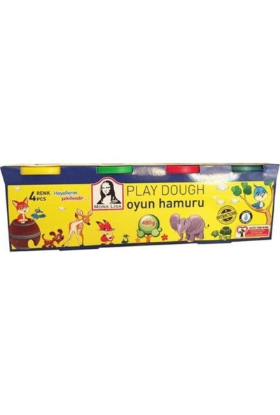 Südor Monalisa Oyun Hamuru 120 gr x 4 Adet