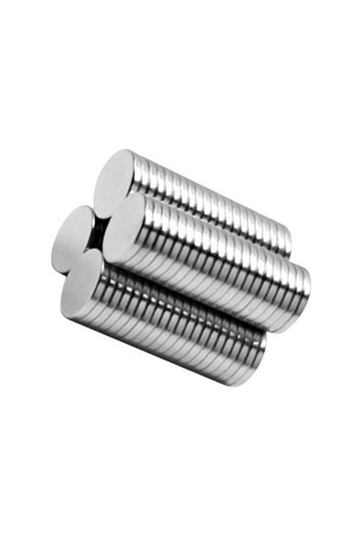 Hdg Neodyum Mıknatıs Yuvarlak D 8X1MM Çap - 25 Adet -