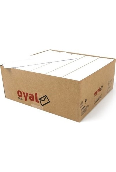 Oyal Diplomat Zarf Beyaz 110 gr Pencereli - Penceresiz Oyal Diplomat Zarf Beyaz 110 gr Pencereli - Penceresiz