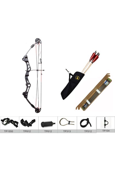 Junxing Bey Av M107B Makaralı Yay Seti - Siyah Junxing Bey Av M107B Makaralı Yay Seti - Siyah