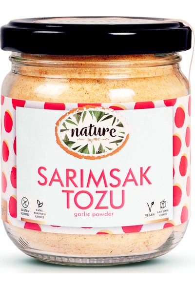 Nature By Me Sarımsak Tozu 100G Nature By Me Sarımsak Tozu 100G
