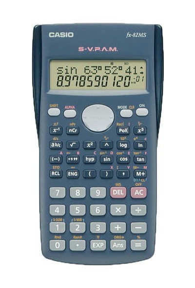 Casio FX-82MS Fonksiyonlu Hesap Makinesi Casio FX-82MS Fonksiyonlu Hesap Makinesi