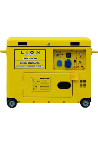 Lion Power Lnd 10000T / 9kva Dizel Marşlı Kabinli Sessiz Jeneratör Lion Power Lnd 10000T / 9kva Dizel Marşlı Kabinli Sessiz Jeneratör