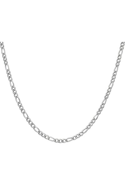 Chavin Figaro Model Yassı 70 cm 3 mm Uzun Çelik Erkek Zincir EI11