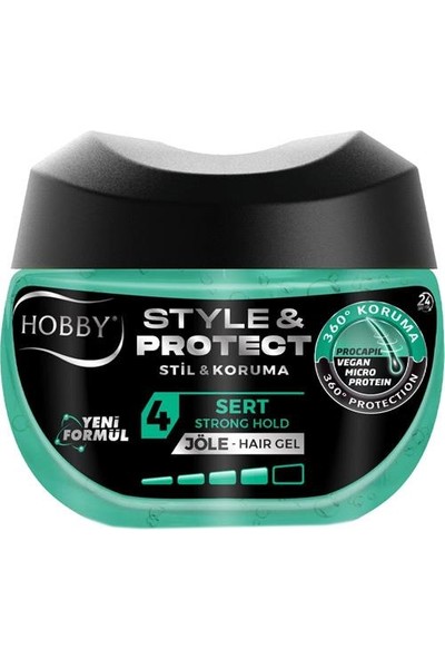 Hobby Stye&protect Saç Spreyi Islak Sert 400 ml Hobby Stye&protect Saç Spreyi Islak Sert 400 ml
