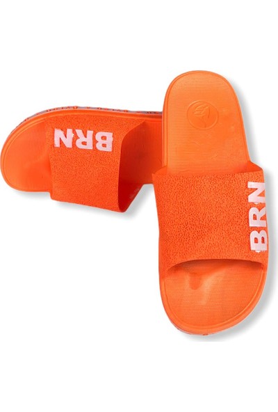 Brn Kadın Turuncu Kaymaz Taban Terlik Deniz Plaj Havuz Terliği Günlük Terlik Brn Kadın Turuncu Kaymaz Taban Terlik Deniz Plaj Havuz Terliği Günlük Terlik