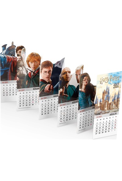 Gifi Takvim Harry Potter 2021-2022 Akordiyon Tasarımlı