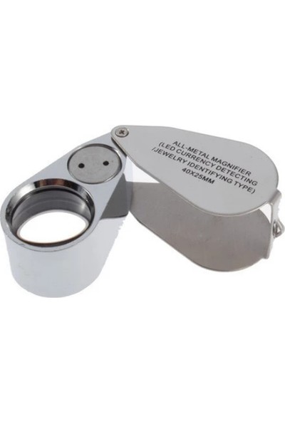 Ctn Paltava Mücevher ,kuyumcu ,tekstilciler ,para Kontrol, Için Özel Kutulu Metal Işıklı Lup 40X25 Ctn Paltava Mücevher ,kuyumcu ,tekstilciler ,para Kontrol, Için Özel Kutulu Metal Işıklı Lup 40X25