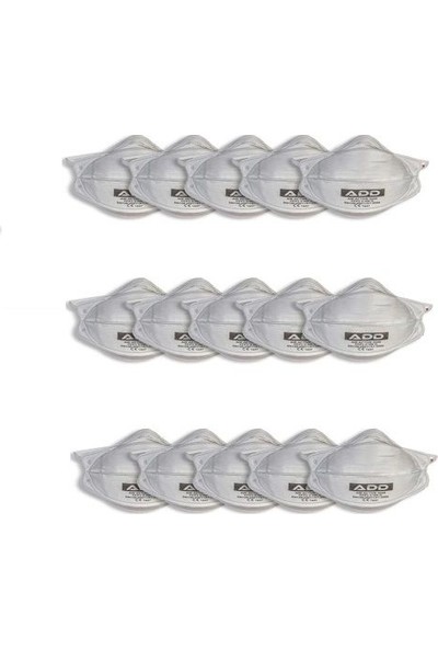 Add Add Air Actıve Ventilsiz 5500 N99 Ffp3 Maske (15 Adet) Add Add Air Actıve Ventilsiz 5500 N99 Ffp3 Maske (15 Adet)