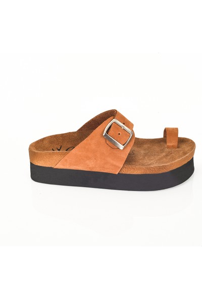 Moosefield Deri Açık Kahverengi Kadın Terlik Moosefield Deri Açık Kahverengi Kadın Terlik