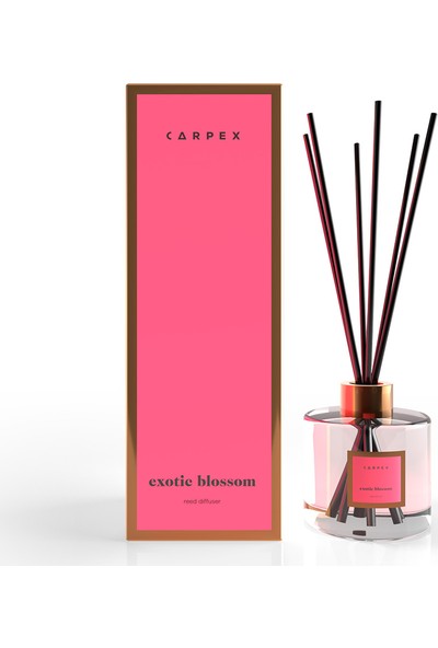 Carpex Bambu Çubuklu Ev Ofis Oda Kokusu Exotic Blossom 100 ml Carpex Bambu Çubuklu Ev Ofis Oda Kokusu Exotic Blossom 100 ml