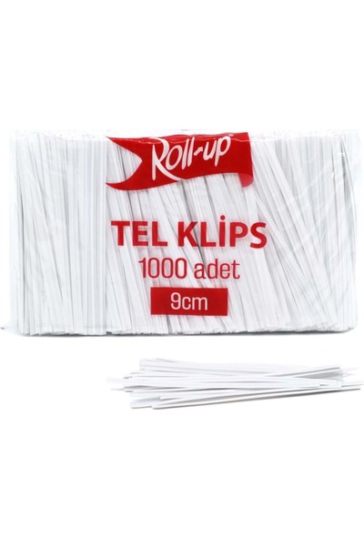 Roll-Up Tel Klips - 1000'li