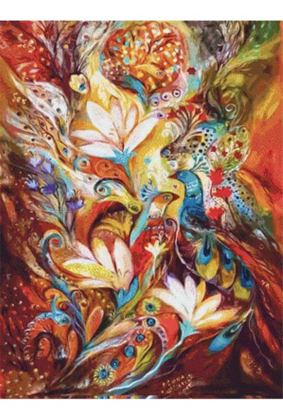 Movas Sanat Renkler ve Tavus Kuşları Elmas Mozaik Tablo Mozaik Puzzle 40 x 50cm E2020-1693-M Movas Sanat Renkler ve Tavus Kuşları Elmas Mozaik Tablo Mozaik Puzzle 40 x 50cm E2020-1693-M