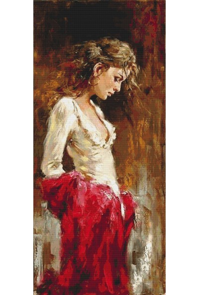 Movas Sanat Güzel Ama Yalnız Bir Kadın Elmas Mozaik Tablo Mozaik Puzzle 25 x 55cm E2020422 Movas Sanat Güzel Ama Yalnız Bir Kadın Elmas Mozaik Tablo Mozaik Puzzle 25 x 55cm E2020422