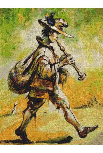 Movas Sanat Yalnız Ozan Elmas Mozaik Tablo Mozaik Puzzle 40 x 53cm E2020951M Movas Sanat Yalnız Ozan Elmas Mozaik Tablo Mozaik Puzzle 40 x 53cm E2020951M