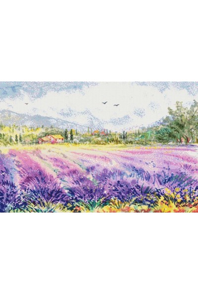 Movas Sanat Lavanta Tarlaları Provence Fransa Elmas Mozaik Tablo Mozaik Puzzle 50 x 33cm E20201075M Movas Sanat Lavanta Tarlaları Provence Fransa Elmas Mozaik Tablo Mozaik Puzzle 50 x 33cm E20201075M