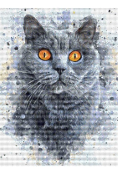 Movas Sanat Mişa Elmas Mozaik Tablo Mozaik Puzzle 35 x 50cm E2020-1547-M Movas Sanat Mişa Elmas Mozaik Tablo Mozaik Puzzle 35 x 50cm E2020-1547-M