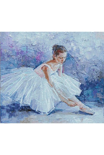 Movas Sanat Balerin Kız Elmas Mozaik Tablo Mozaik Puzzle 40 x 35cm E20201239M Movas Sanat Balerin Kız Elmas Mozaik Tablo Mozaik Puzzle 40 x 35cm E20201239M