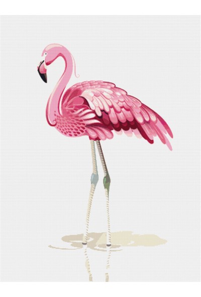 Movas Sanat Pembe Flamingo Elmas Mozaik Tablo Mozaik Puzzle 40 x 53cm E2020490 Movas Sanat Pembe Flamingo Elmas Mozaik Tablo Mozaik Puzzle 40 x 53cm E2020490