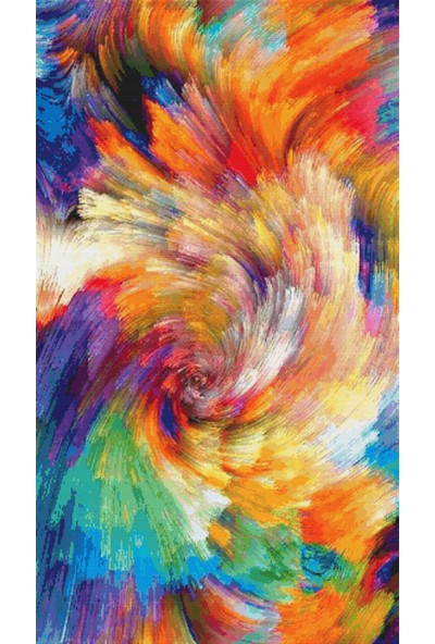 Movas Sanat Renkler ve Girdap Elmas Mozaik Tablo Mozaik Puzzle 30 x 53cm E2020361 Movas Sanat Renkler ve Girdap Elmas Mozaik Tablo Mozaik Puzzle 30 x 53cm E2020361