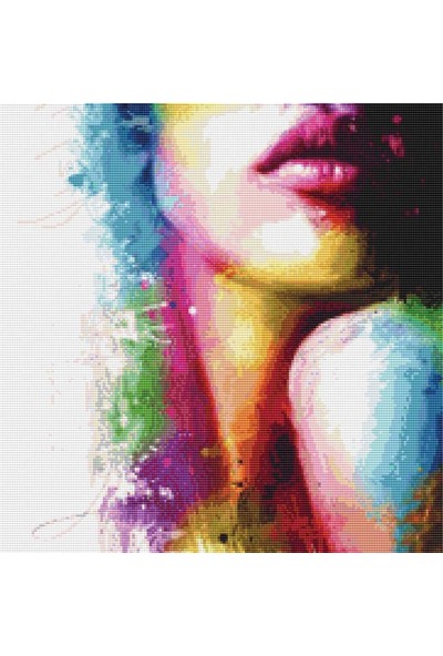 Movas Sanat Şuh Bir Kadın Elmas Mozaik Tablo Mozaik Puzzle 45 x 45cm E20201286M Movas Sanat Şuh Bir Kadın Elmas Mozaik Tablo Mozaik Puzzle 45 x 45cm E20201286M