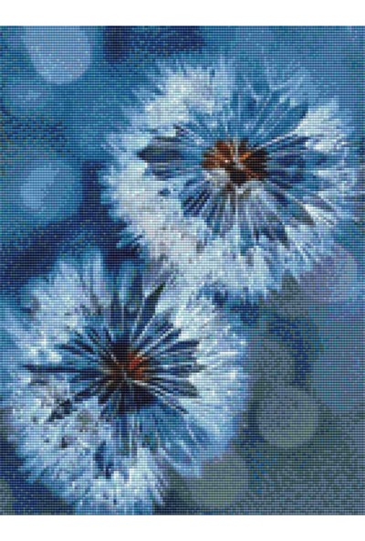 Movas Sanat Puf Çiçeği Elmas Mozaik Tablo Mozaik Puzzle 35 x 50cm E2020-1551-M Movas Sanat Puf Çiçeği Elmas Mozaik Tablo Mozaik Puzzle 35 x 50cm E2020-1551-M