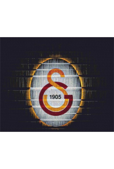 Movas Sanat Galatasaray Logosu Elmas Mozaik Tablo Mozaik Puzzle 50 x 40cm E2020-1626-M Movas Sanat Galatasaray Logosu Elmas Mozaik Tablo Mozaik Puzzle 50 x 40cm E2020-1626-M