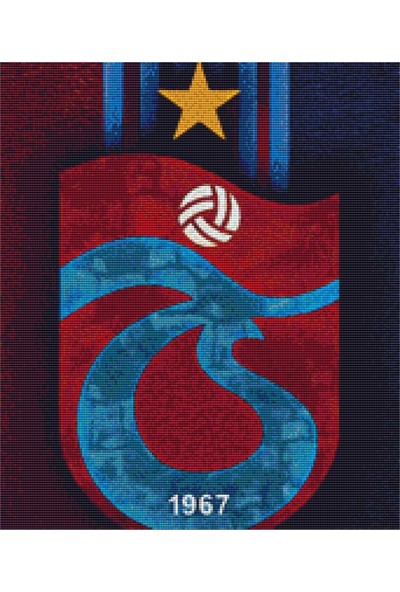 Movas Sanat Trabzon Spor Logosu Elmas Mozaik Tablo Mozaik Puzzle 40 x 50cm E2020-1644-M Movas Sanat Trabzon Spor Logosu Elmas Mozaik Tablo Mozaik Puzzle 40 x 50cm E2020-1644-M