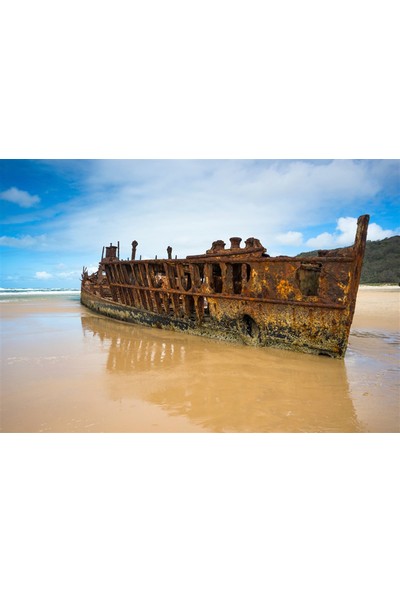 Movas Sanat Maheno Batığı,Fraser Adası,Queensland Elmas Mozaik TabloMozaik Puzzle 55 x 37cm E2020503 Movas Sanat Maheno Batığı,Fraser Adası,Queensland Elmas Mozaik TabloMozaik Puzzle 55 x 37cm E2020503