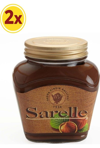 Sarelle Kakaolu Fındık Ezmesi 700 gr x 2