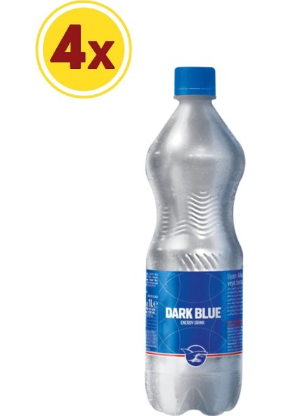 Dark Blue 1 lt Enerji İçeceği x 4