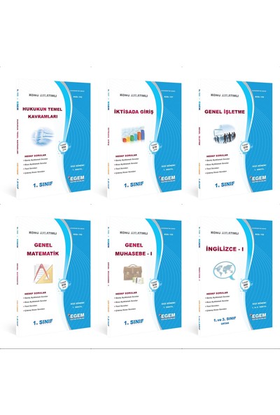 Egem Eğitim Yayınları AÖF Maliye 1. Sınıf 1. Dönem Modüller Set (Güz) Egem Eğitim Yayınları AÖF Maliye 1. Sınıf 1. Dönem Modüller Set (Güz)