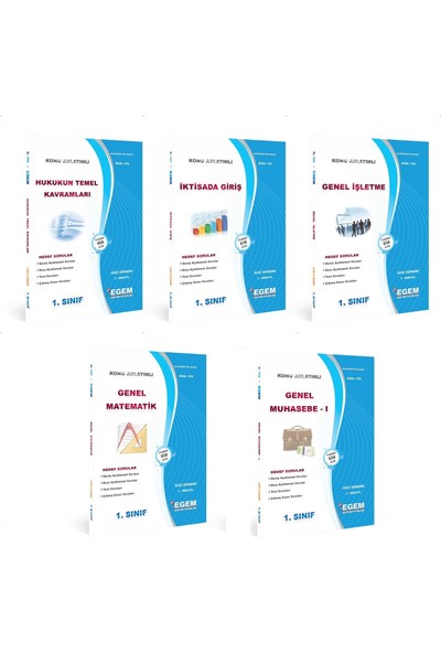 Egem Eğitim Yayınları AÖF Maliye 1. Sınıf 1. Dönem (Güz) Egem Eğitim Yayınları AÖF Maliye 1. Sınıf 1. Dönem (Güz)