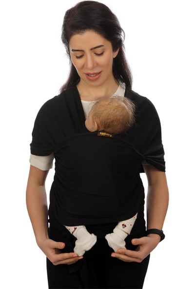 Egg Baby Esnek Wrap Sling Siyah