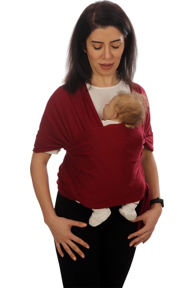 Egg Baby Esnek Wrap Sling Bordo Egg Baby Esnek Wrap Sling Bordo