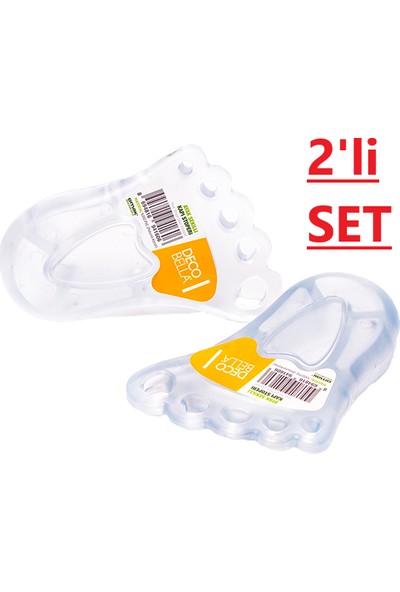 Decobella Ayak Şekilli Kapı Stoperi 2'li