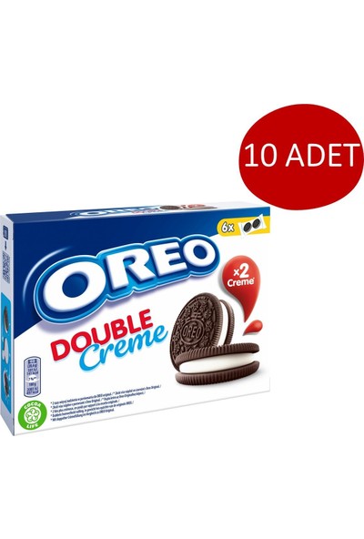Oreo Bisküvi Duble Krema 170 gr x 10'lu Oreo Bisküvi Duble Krema 170 gr x 10'lu