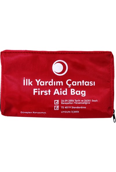 Gündoğdu Yönetmeliğe Uygun İlk Yardım Çantası
