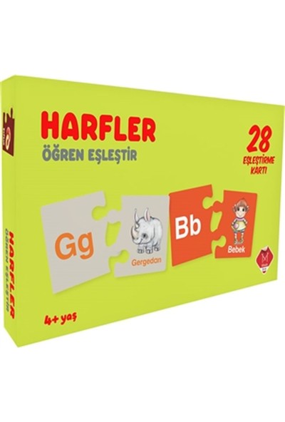 Adım Adım-2000211 Harfler - Öğren Eşleştir (4+ Yaş)