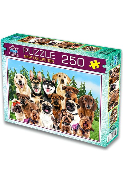 Laço 250 Parça Sevimli Köpekler Puzzle Laço 250 Parça Sevimli Köpekler Puzzle