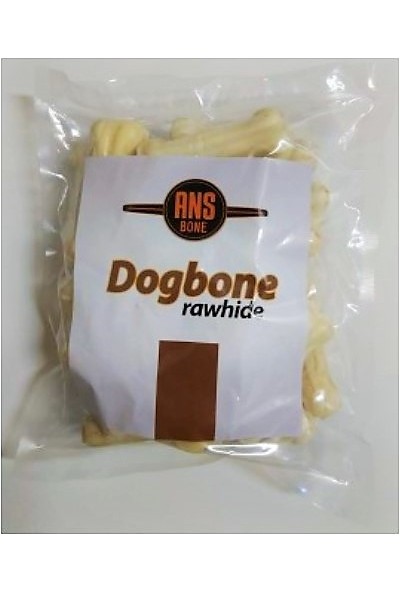 ANS Dogbone Rawhide Sütlü Kemik 7 cm 100LÜ Ans ANS Dogbone Rawhide Sütlü Kemik 7 cm 100LÜ Ans