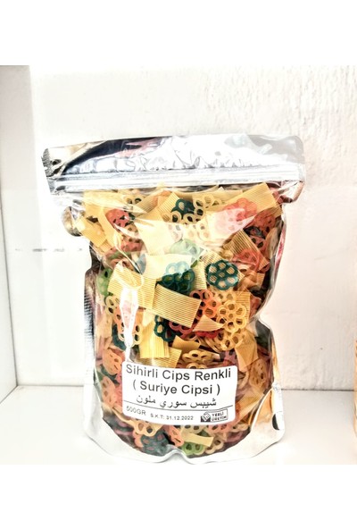 Alaaddin Gıda Sihirli Cips Renkli ( Suriye Cipsi ) 500GR Alaaddin Gıda Sihirli Cips Renkli ( Suriye Cipsi ) 500GR