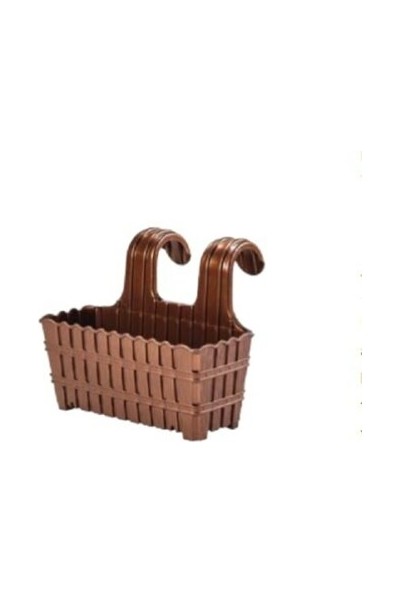 Violet Bambu 30CM Askılı Saksı Kahve Violet Bambu 30CM Askılı Saksı Kahve