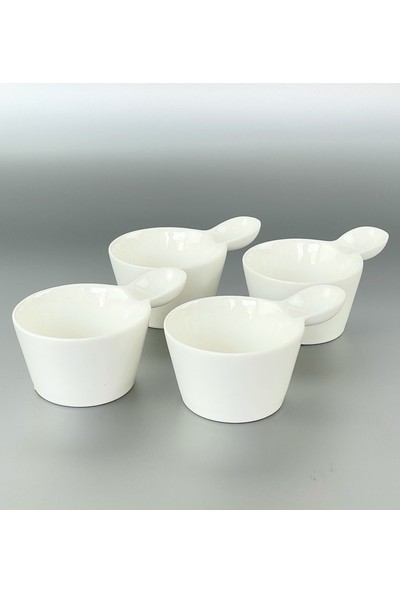 Acar 4'lü Porselen Lokumluk Kahvaltılık Küçük Form Kase V6 Acar 4'lü Porselen Lokumluk Kahvaltılık Küçük Form Kase V6