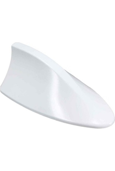 BTM Otomotiv Elektrikli Shark Köpekbalığı Balina Tavan Anteni Tam Fonksiyonlu Beyaz