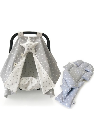 Atölye Eda Atölye Eda puset Örtüsü Minderi Çarşafı 3 Parça