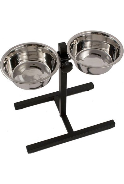 Eurodog ADDT2B-2QT Ayarlanır Ayaklı Ikili Metal M.kabı Ø21