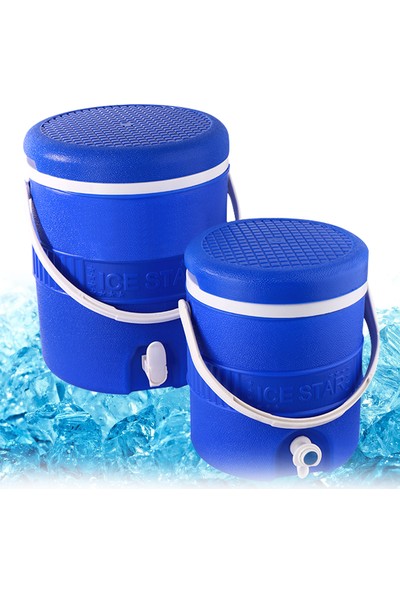Ice Star 2'li Musluklu Soğuk Su Termos Piknik Termosu
